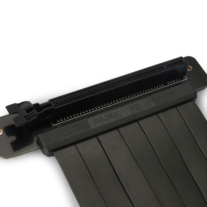 PHANTEKS Vertical GPU Riser Extender Premium (220 mm - 90 degrés ...