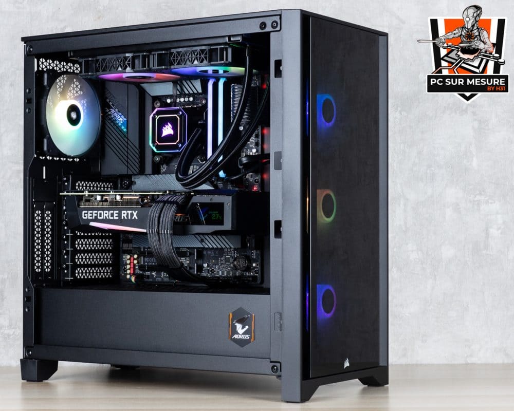 Montage CORSAIR iCUE 4000X – "RGB et trois ventilos en façade"