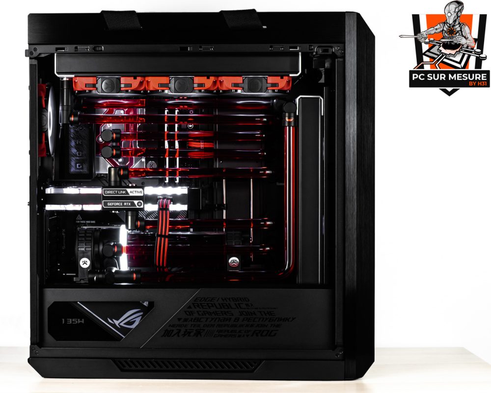 Montage ASUS ROG Strix Helios – "Je veux un wc custom Black / Red ...