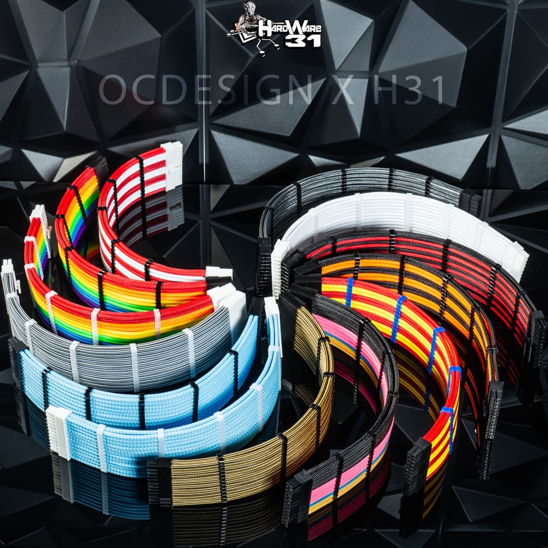 OCDESIGN X H31 Kit extensions alimentation gainées